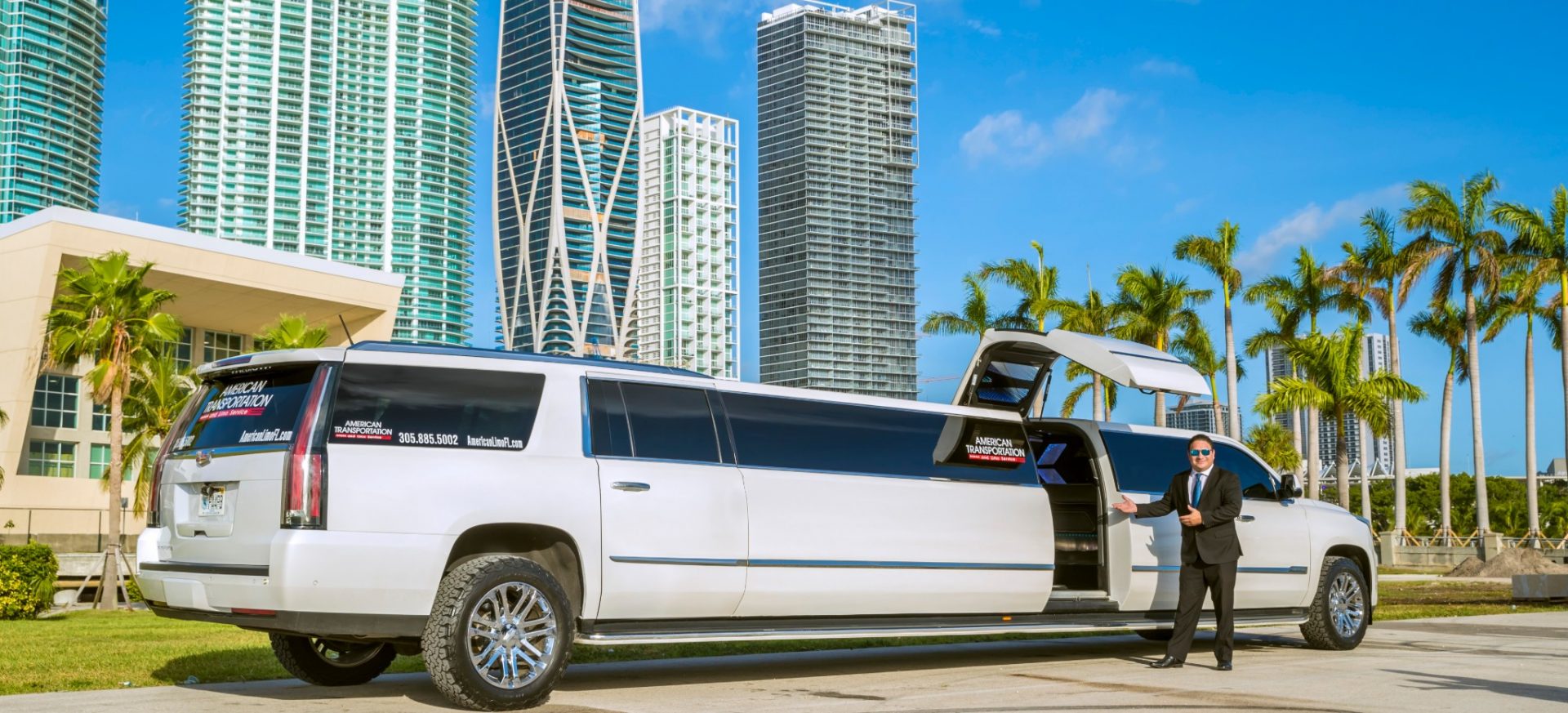 Best Limousine Company in South Florida for weddings and Proms