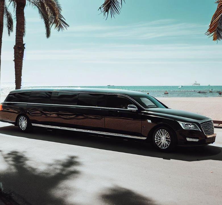 luxury limousine transportation services and rental cost in Miami