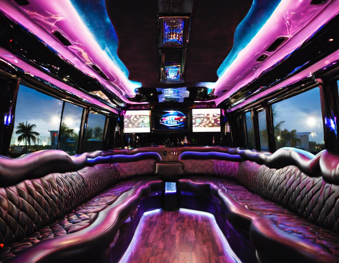 Party Bus Rentals for Miami Nights | FL Limo Ride